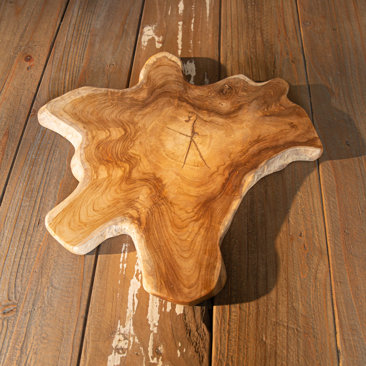 Reclaimed Natural Wood Chopping Board - Large – Rustic House Cornwall